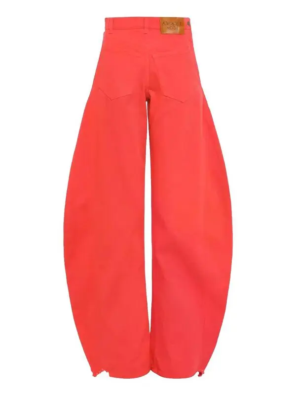 A.W.A.K.E. Mode Logo-patch Jeans - Red