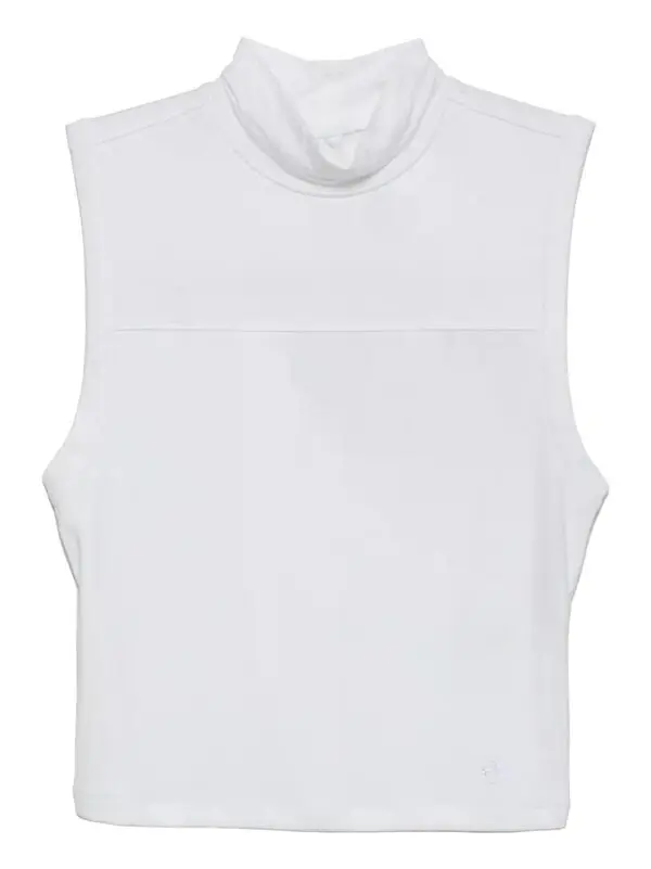 CONVERSE Mock-neck Top - White