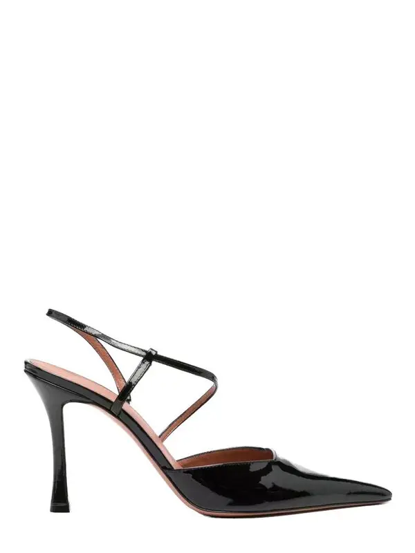 CASTAGNA Criss-cross Pumps - Black
