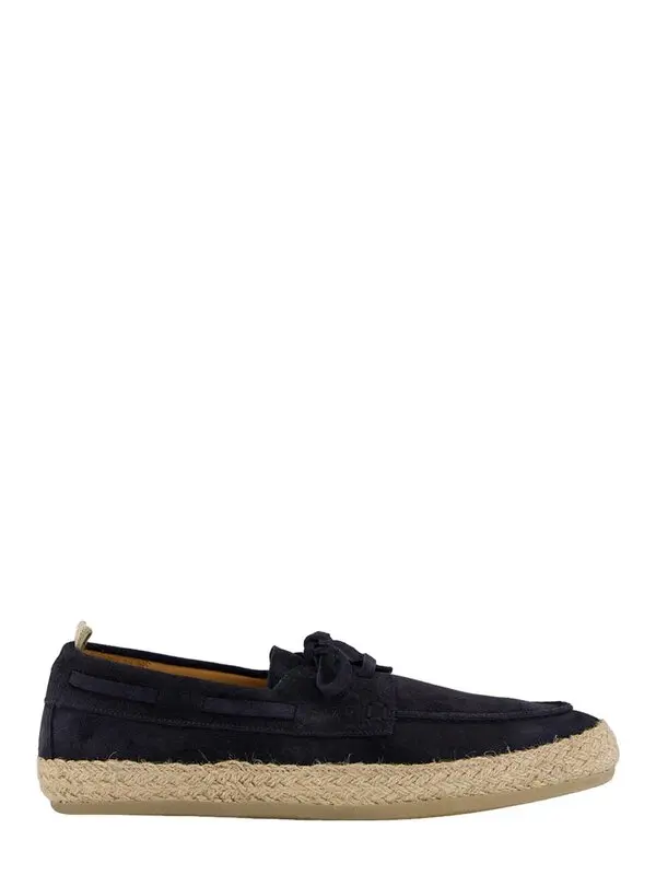 Officine Creative Bowline 005 Suede Espadrilles - Blue