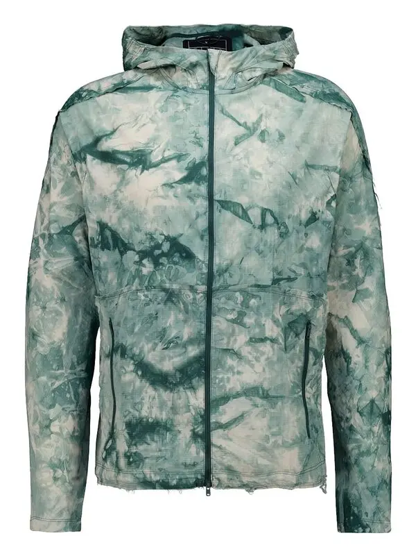 Y3 Aop Running Jacket - Green