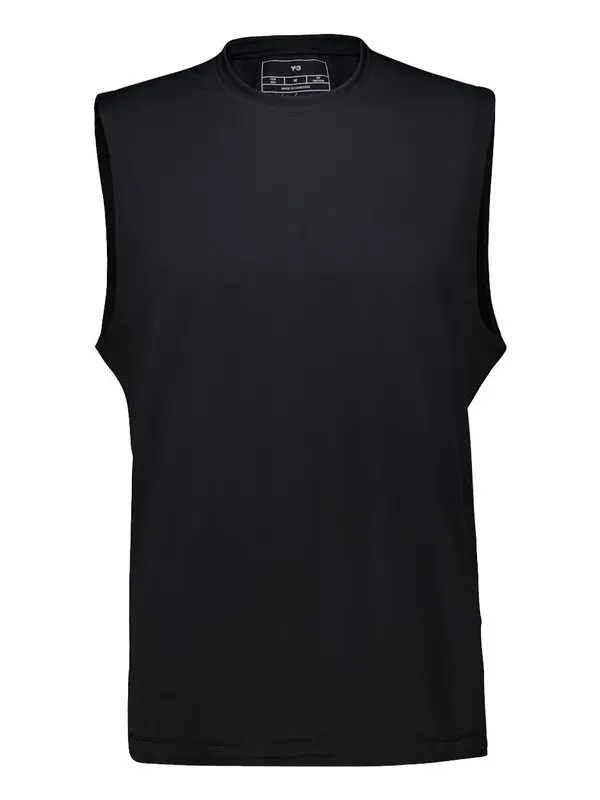 Y3 Running Tank Top - Black