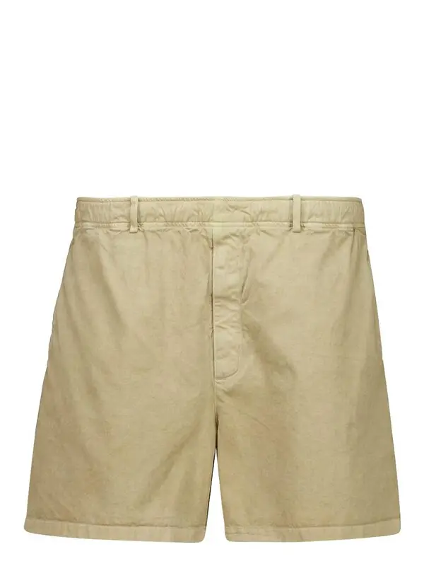 Auralee Finx Cotton Chino Shorts - Beige