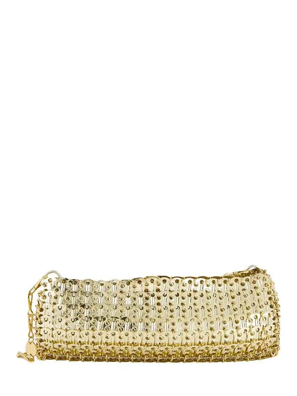 Rabanne 1969 Metal Disc Clutch Bag - Gold