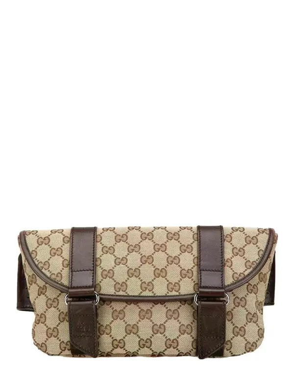 Gucci Gg Canvas Belt Bag - Brown