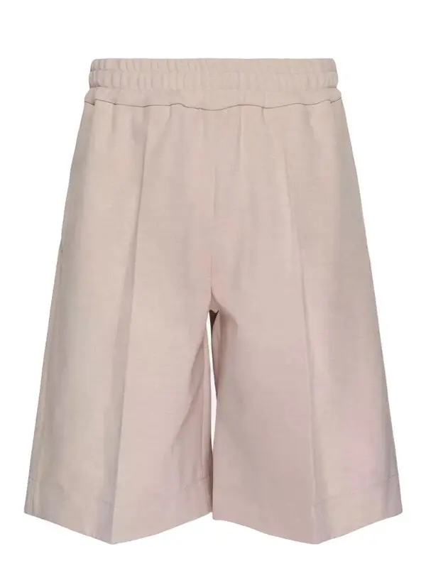 JIL SANDER Pressed-crease Cotton Shorts - Neutrals