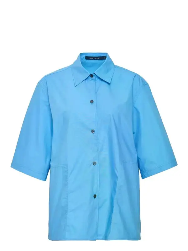 Sofie D'hoore Pocket Short-sleeve Shirt - Blue
