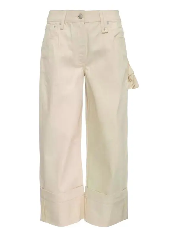 Simone Rocha Bow Straight Jeans - Neutrals