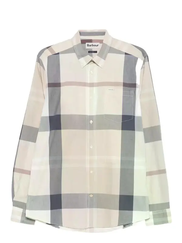 Barbour Tartan-pocket Shirt - Neutrals