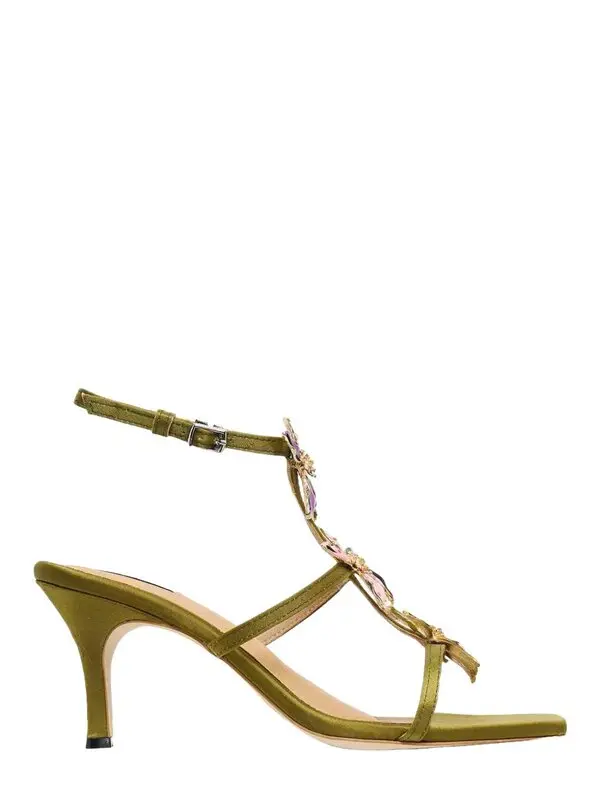 PACE 70mm Cherie Amour Heels - Green
