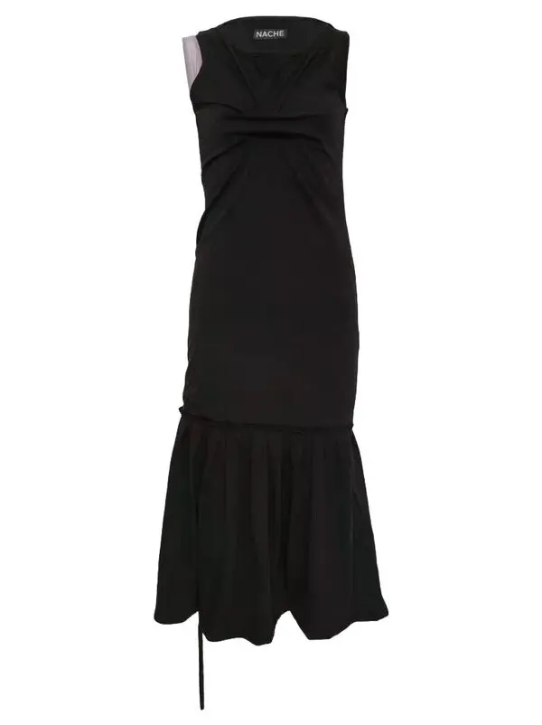 Hache Multiway Maxi Dress - Black