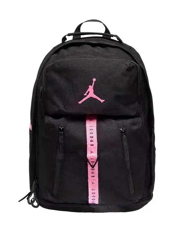 JORDAN Logo-print Backpack - Black