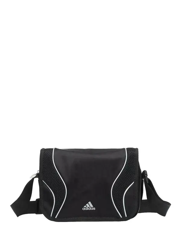 Adidas Logo-detail Messenger Bag - Black