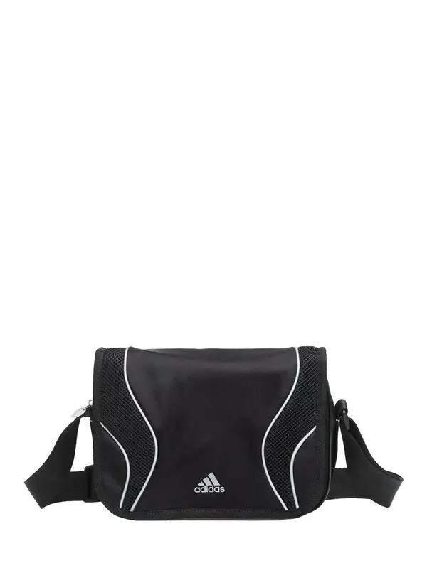 Adidas Logo-detail Messenger Bag - Black