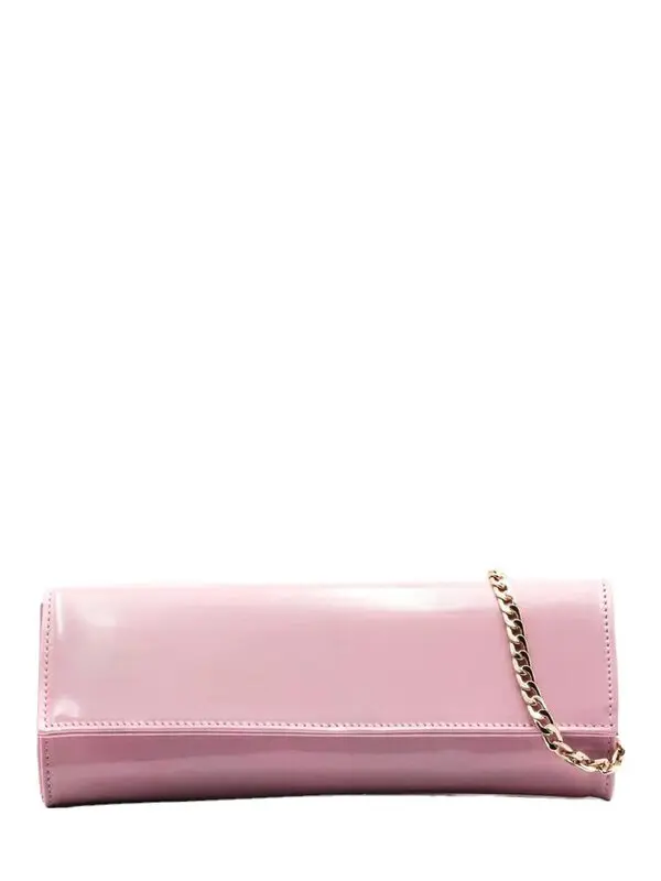 CASTAGNA Chain-strap Leather Clutch - Pink