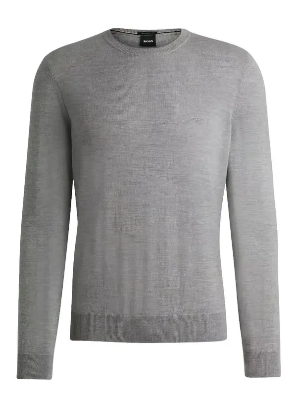 BOSS Long-sleeve Sweater - Grey