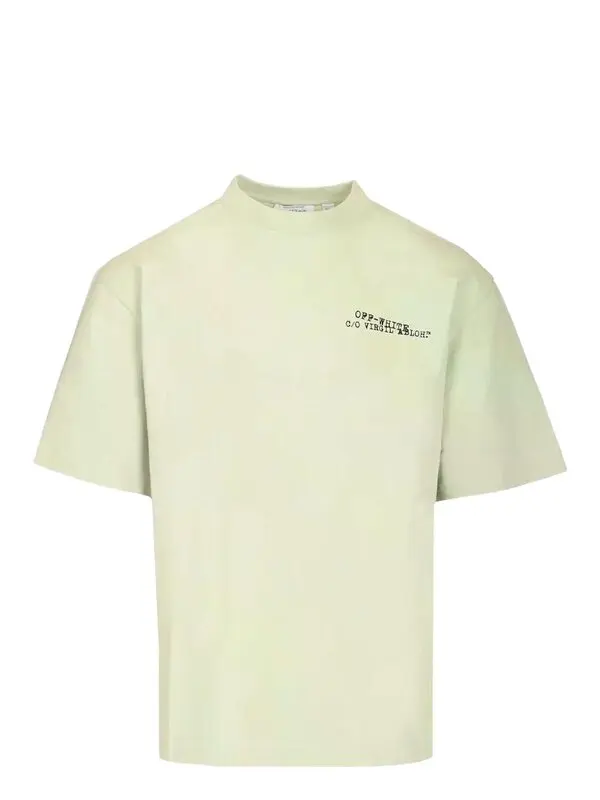 Off-White Arrow Skate Knit T-shirt - Green