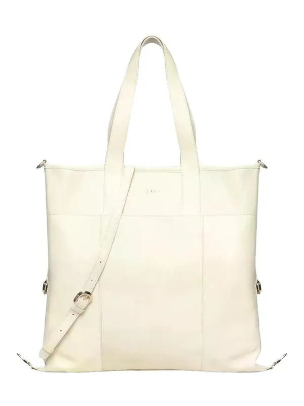 BIASIA Leather Tote Bag - Neutrals