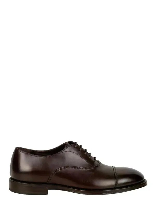 HENDERSON BARACCO Flat Oxford Shoes - Brown