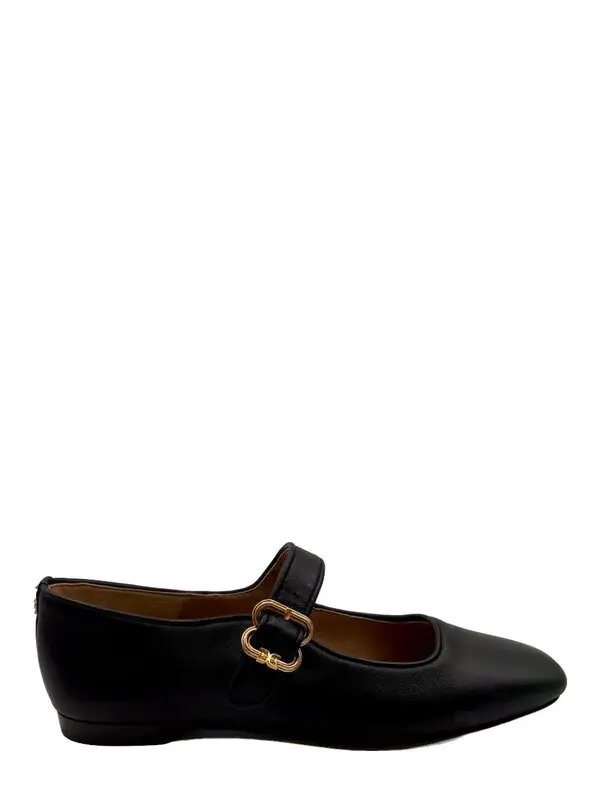 Sam Edelman Michaela Buckle-strap Ballet Flats - Black