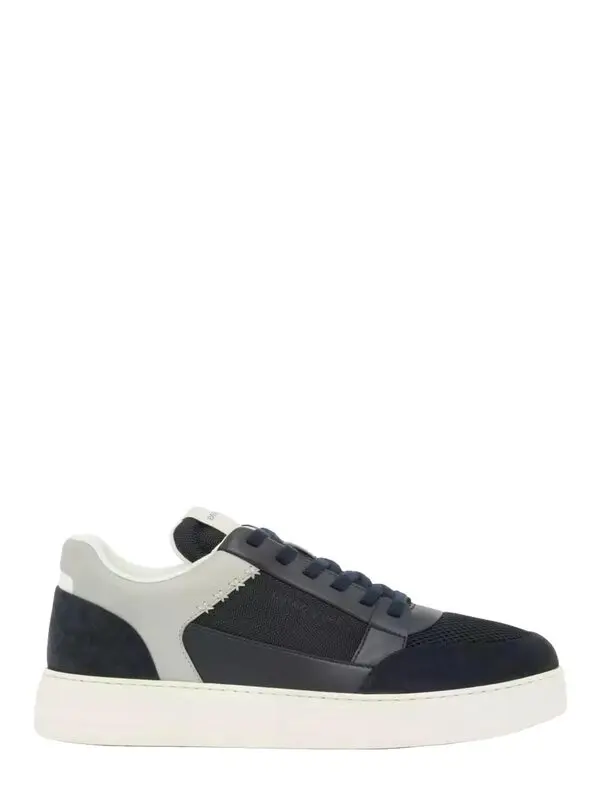 Emporio Armani Cordura Lace-up Sneakers - Blue
