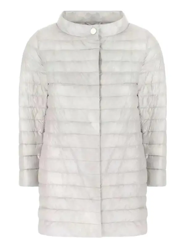 Herno Rossella A-line Quilted Jacket - Grey