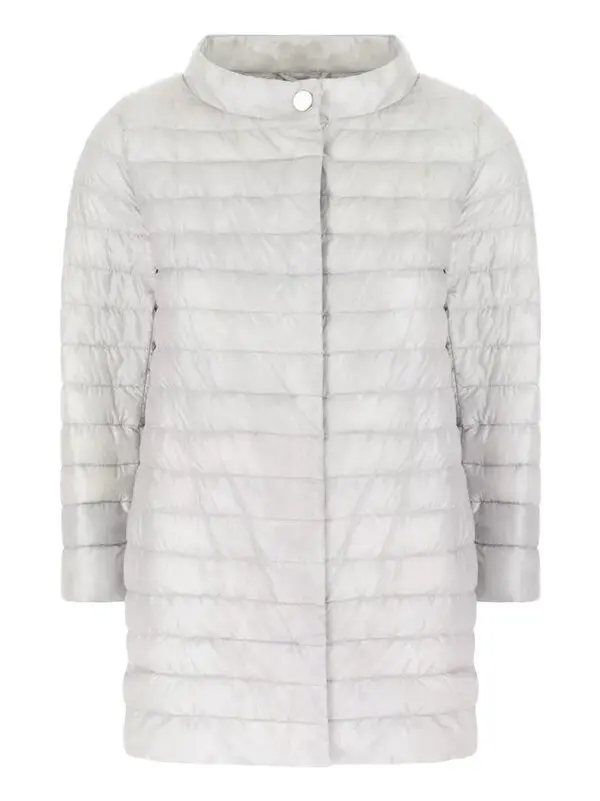 Herno Rossella A-line Quilted Jacket - Grey