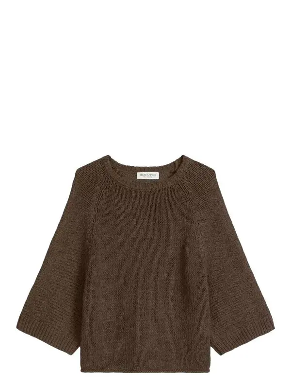 Marc O'polo Bell-sleeve Sweater - Brown