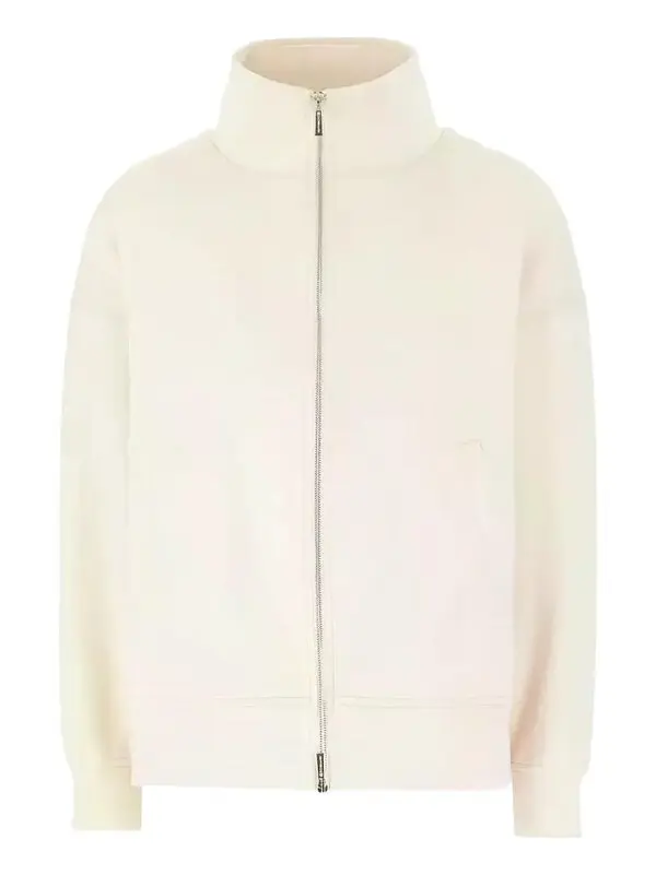 MOORER Zip-up Waldas Jacket - Neutrals