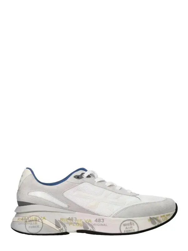 Premiata Moerun 8075 Lace-up Sneakers - White