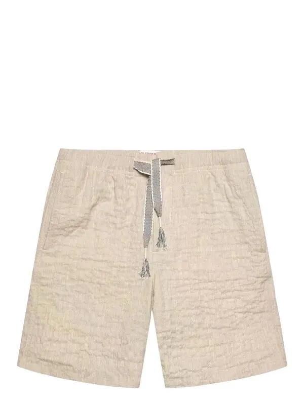 Orlebar Brown Textured Drawstring Shorts - Neutrals