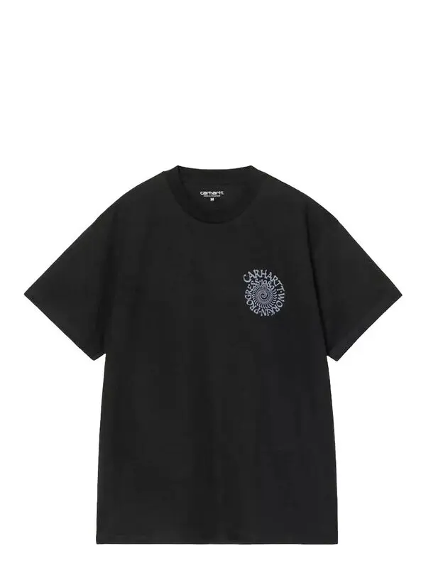 Carhartt Work In Progress Spiral Graphic T-shirt - Black