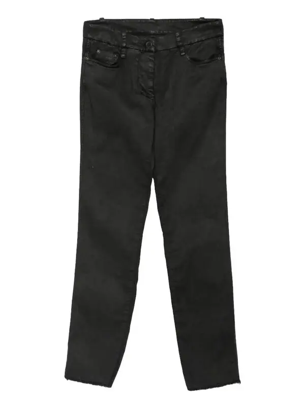 Masnada Straight Leg Trousers - Black