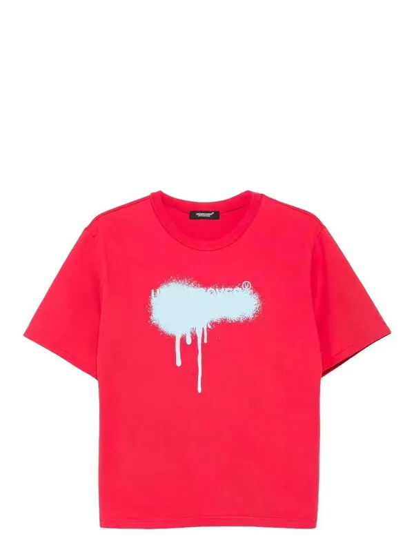 Undercover Printed T-shirt - Red