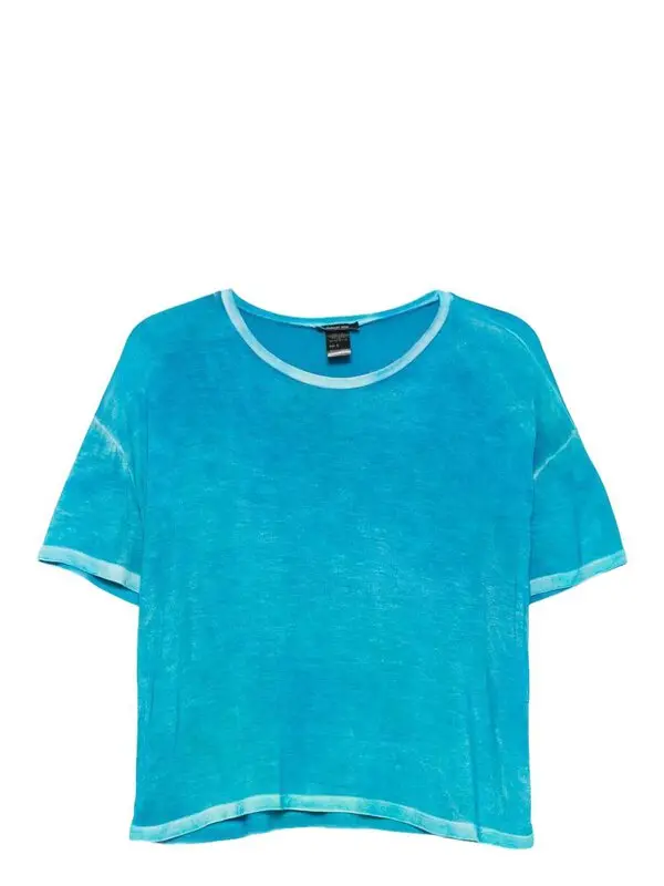 Avant Toi Crew-neck T-shirt - Blue