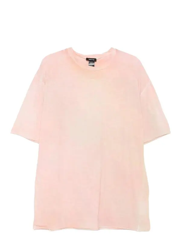 Avant Toi Crew-neck T-shirt - Pink