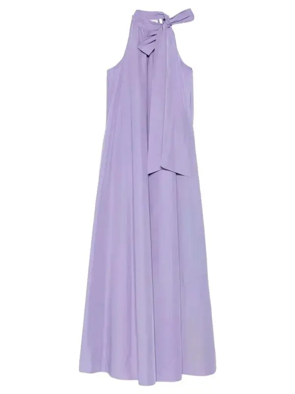 Essentiel Antwerp Jayda High-neck Maxi Dress - Purple