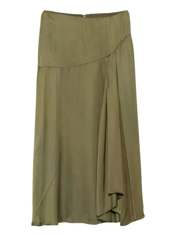 Essentiel Antwerp Draped Skirt - Green