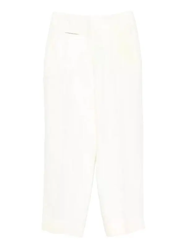 Peserico Press-crease Trousers - White