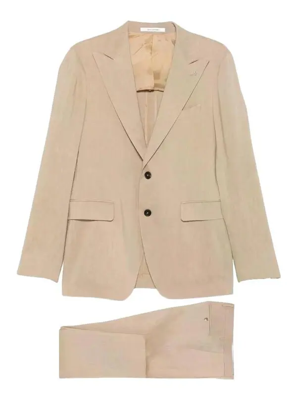 Tagliatore Single-breasted Suit - Neutrals