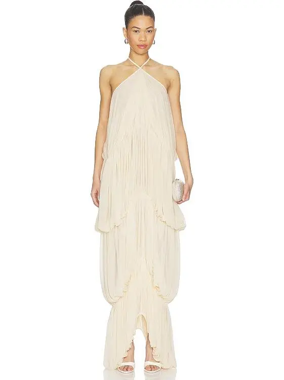Ronny Kobo Bia Dress - Ivory