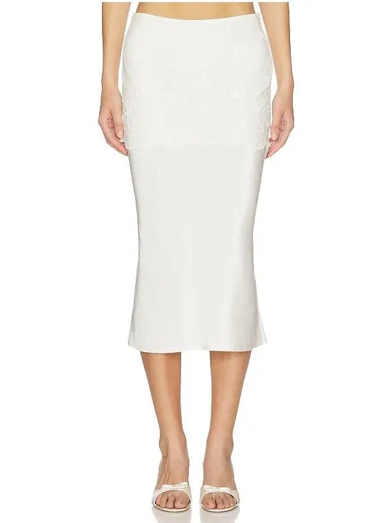 Posse Cove Skirt - White