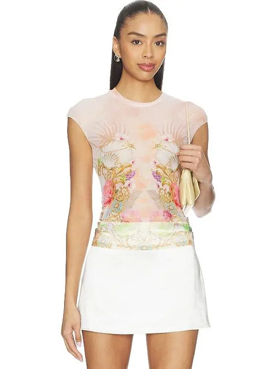 AFRM Nina Dew Drop Top - Rose
