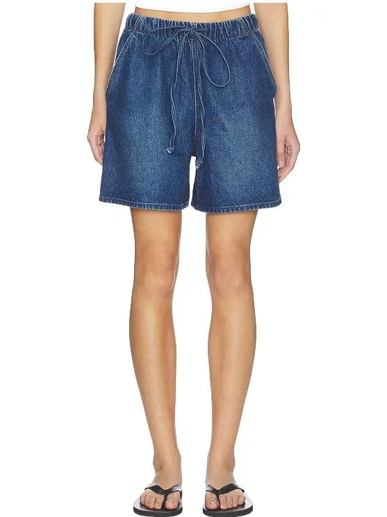 MOTHER The Buffet Bermuda Short - Blue