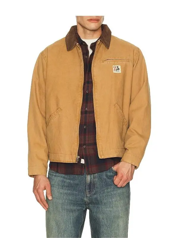 ONE OF THESE DAYS Canvas Prairie Jacket - Brown