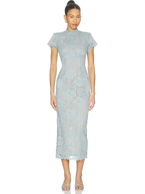 NOOKIE Alessia Midi Dress - Slate