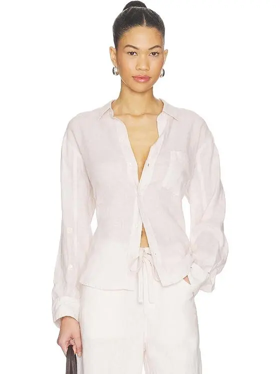 Citizens Of Humanity Kayla Shrunken Shirt - Cream