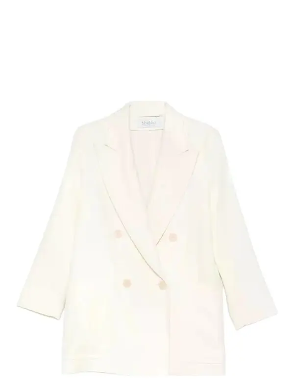 Max Mara Deletta Double-breasted Coat - Neutrals