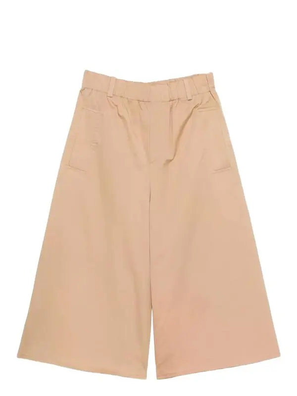 SUSANNE BOMMER Wide-leg Trousers - Neutrals
