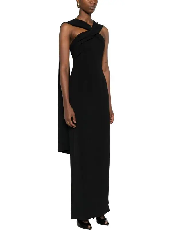 Solace London Rona Maxi Dress - Black